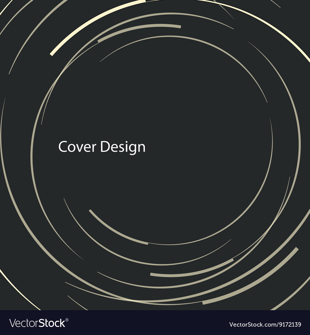 Abstract circle design Royalty Free Vector Image