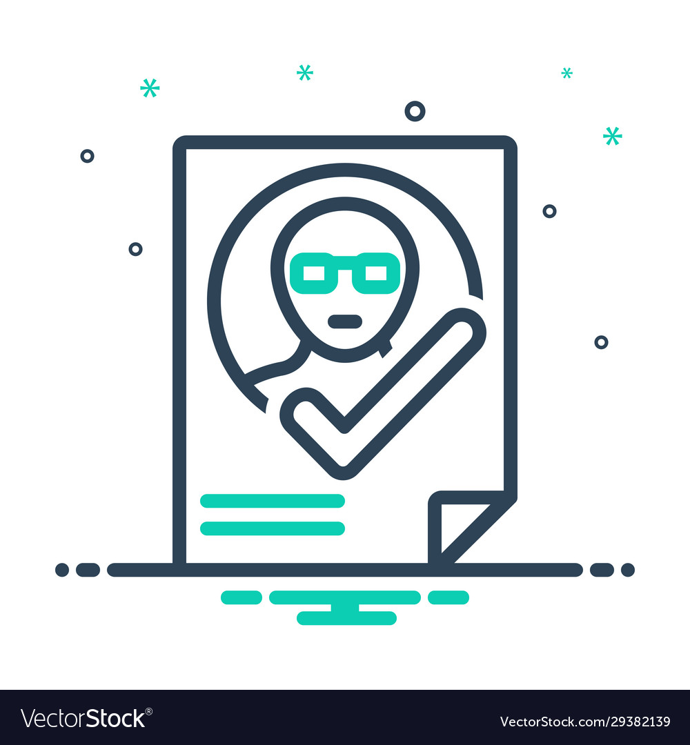 Attendance Royalty Free Vector Image - VectorStock