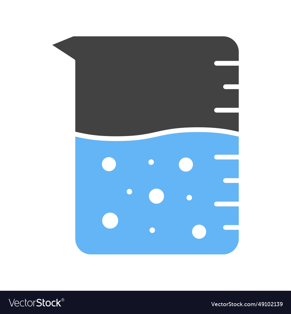 Beaker icon image Royalty Free Vector Image - VectorStock