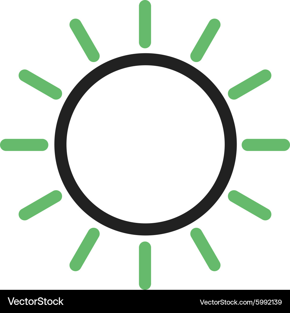 Sun Heat Royalty Free Vector Image - VectorStock