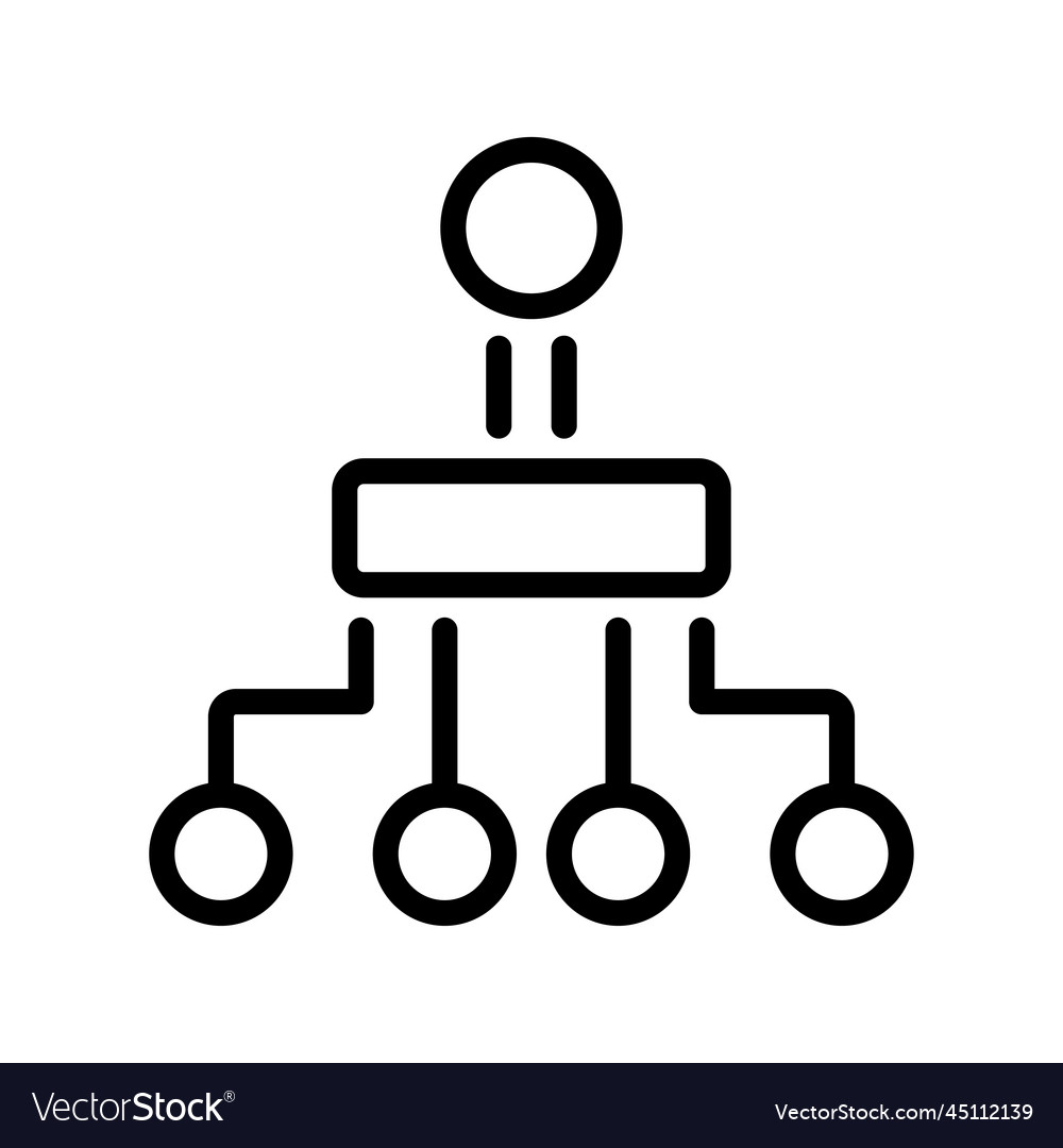 Work flow icon Royalty Free Vector Image - VectorStock