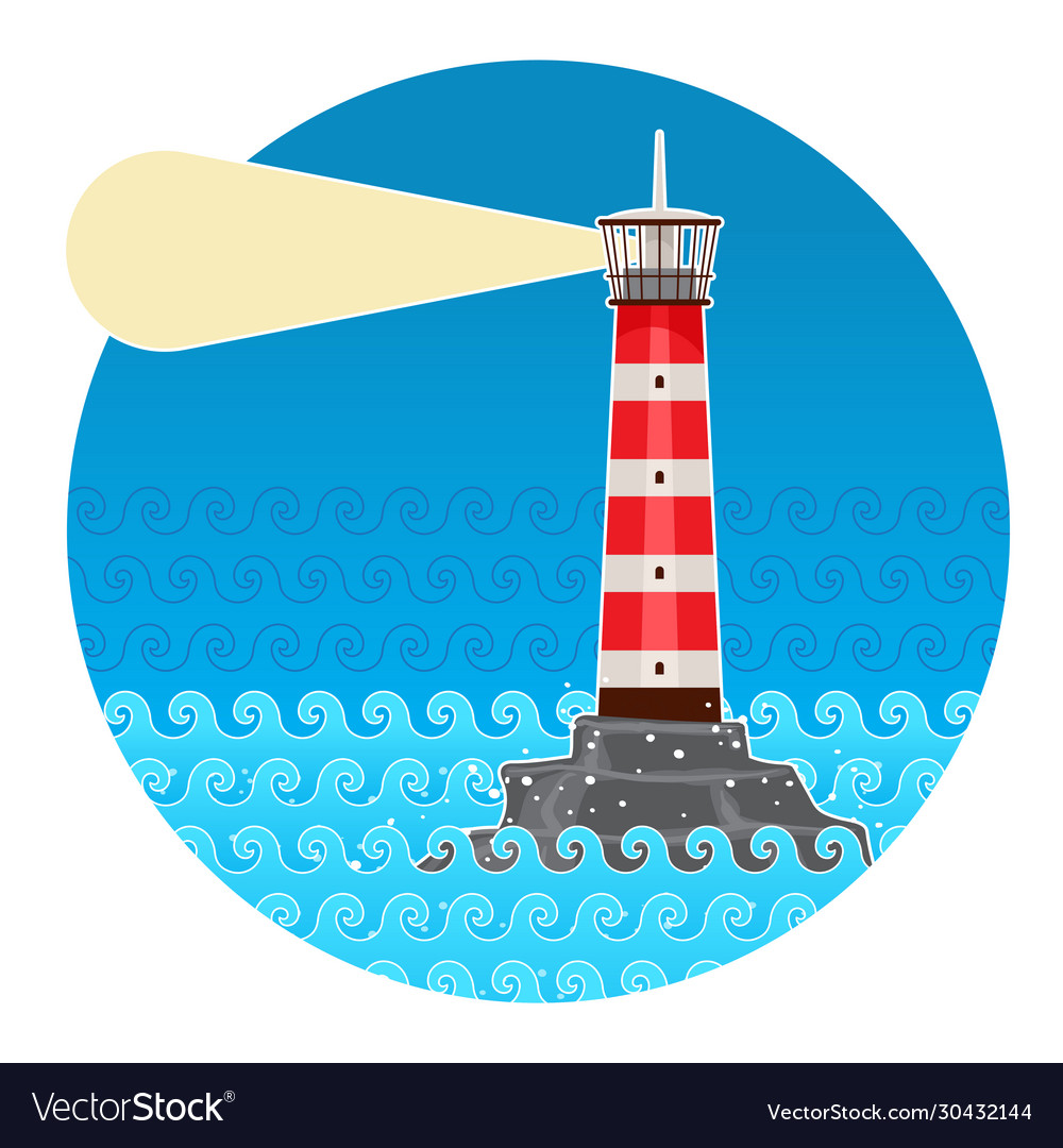 Lighthouse Royalty Free Vector Image - VectorStock
