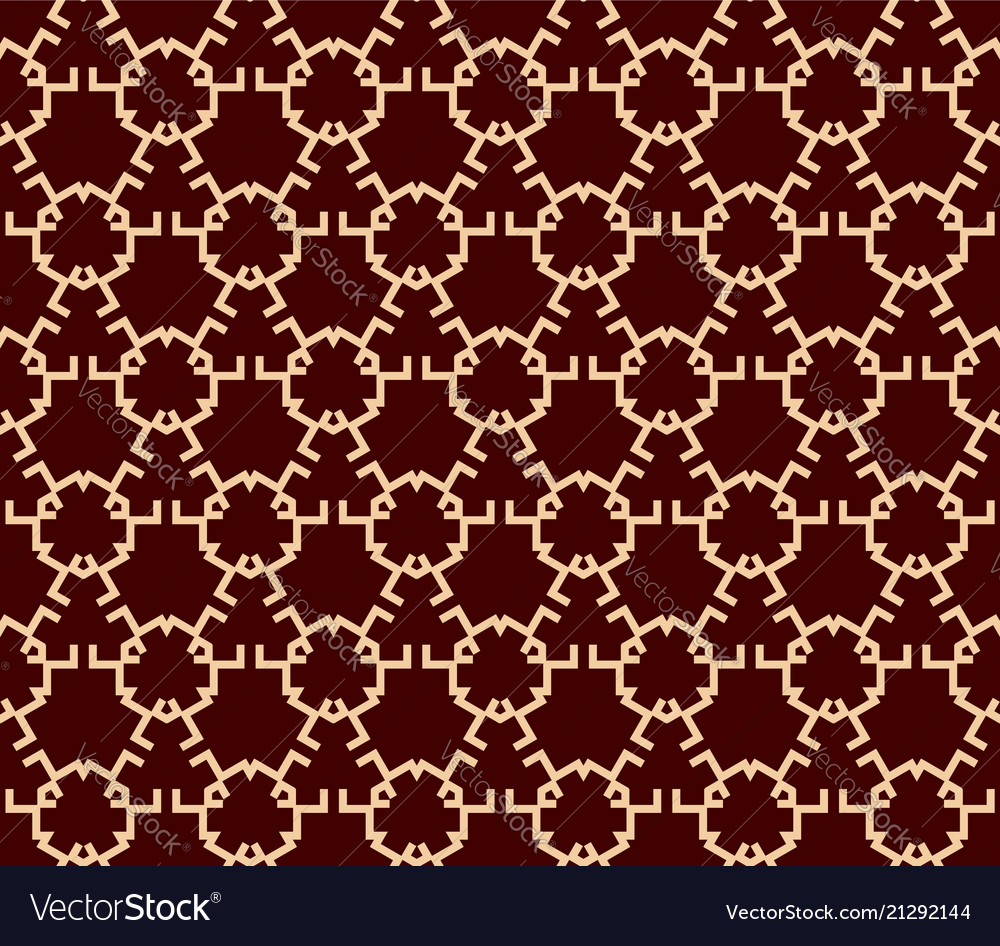 Luxury geometric pattern seamless pattern Vector Image