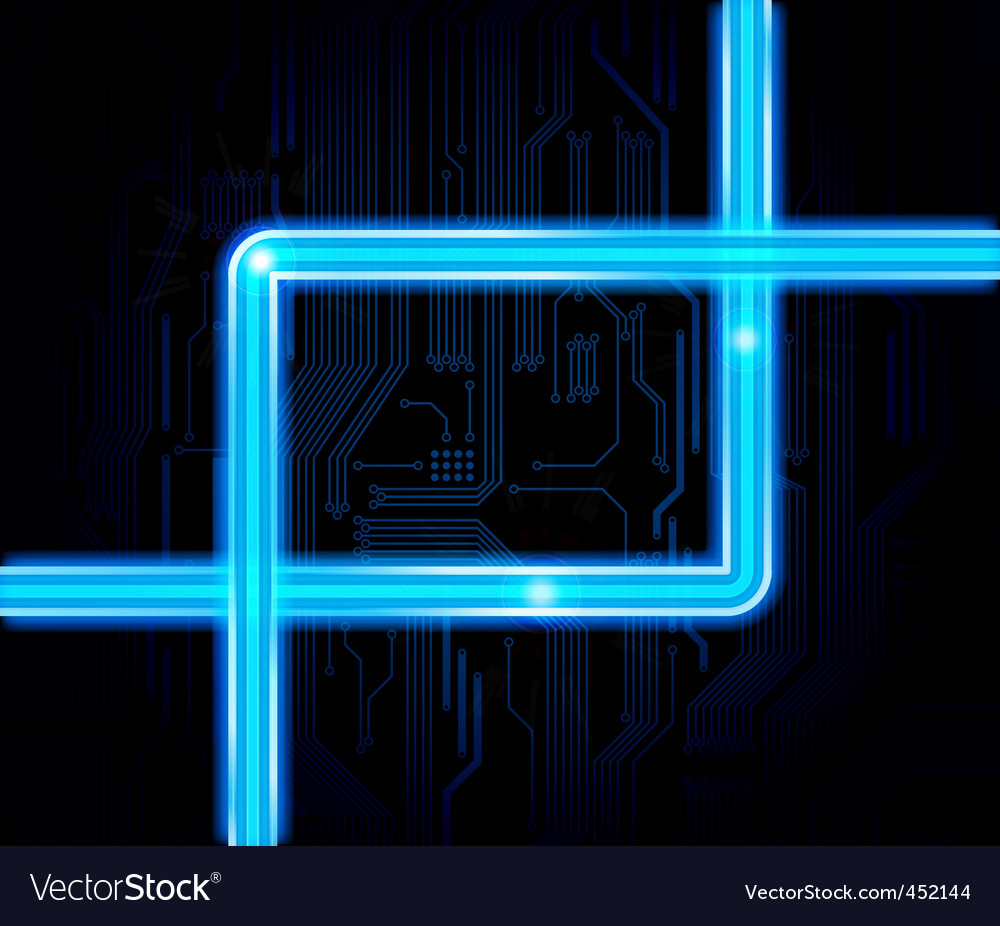 Technology theme background Royalty Free Vector Image