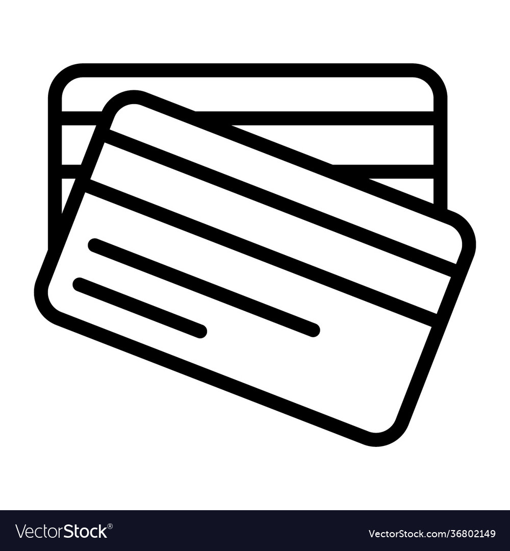 Bank cards Royalty Free Vector Image - VectorStock
