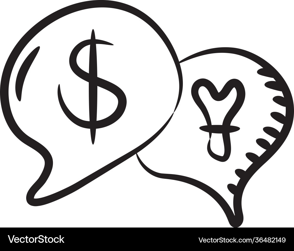 Business chat Royalty Free Vector Image - VectorStock