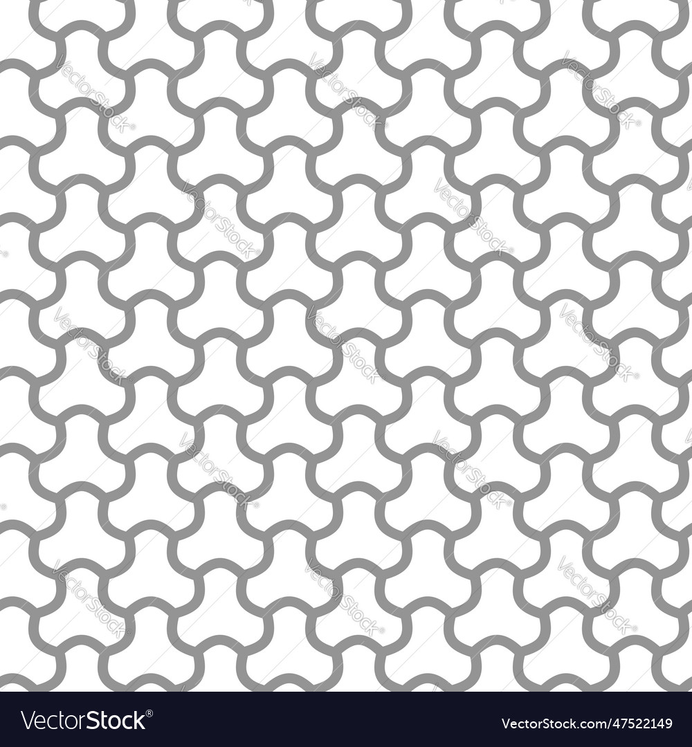 Geometric seamless fine pattern classic Royalty Free Vector