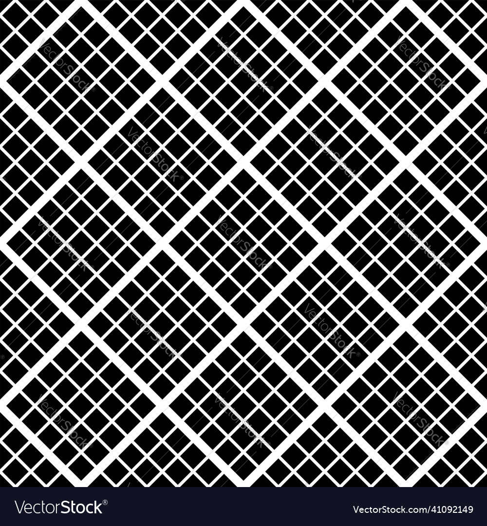 Seamless geometric checked pattern with grid Vector Image
