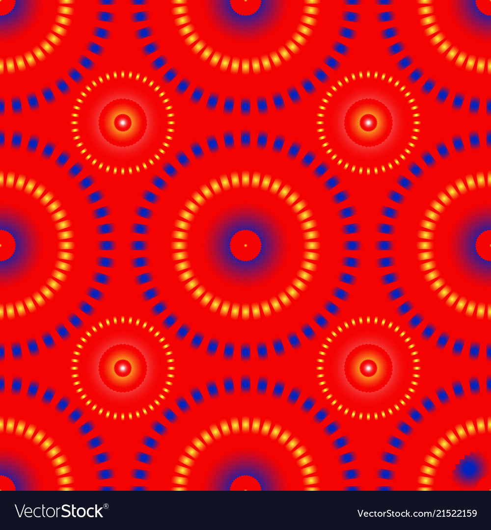 Circular large scale seamless pattern Royalty Free Vector