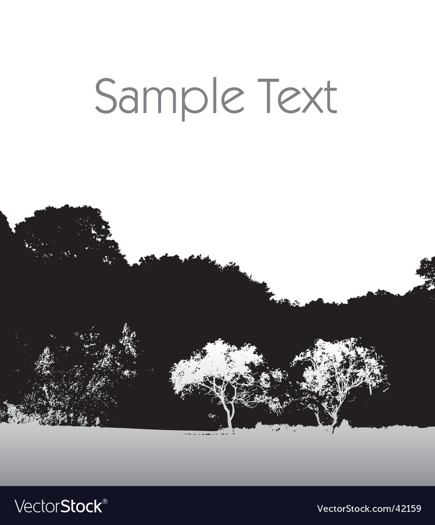 Landscape Royalty Free Vector Image - VectorStock