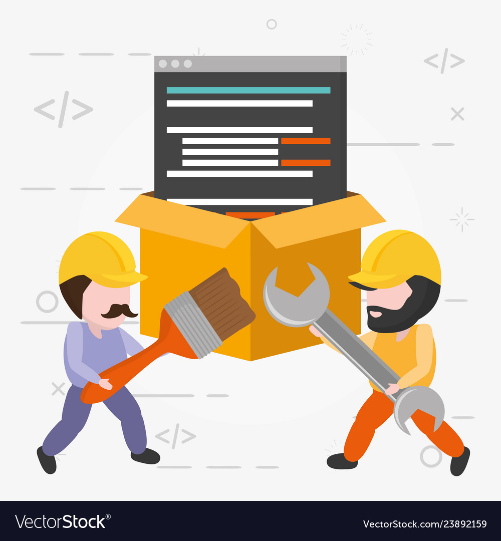 Mobile App Development Royalty Free Vector Image