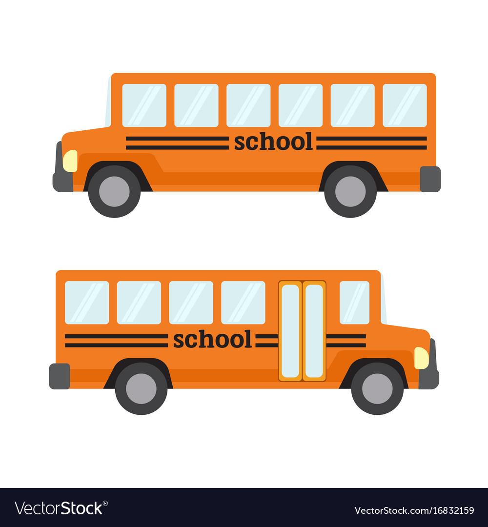 School bus Royalty Free Vector Image - VectorStock