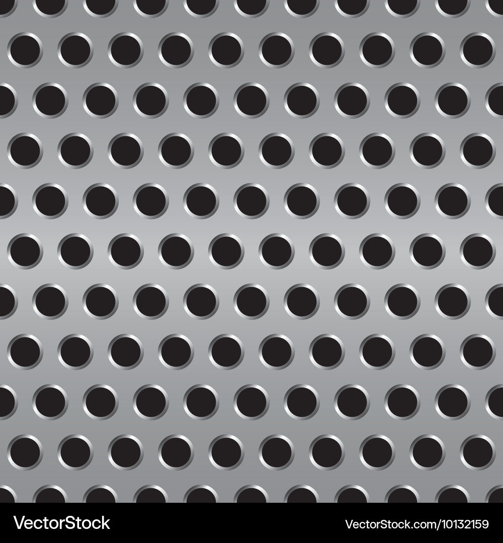 Seamless metal background Royalty Free Vector Image
