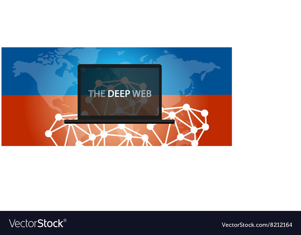 Deep web dark net Royalty Free Vector Image - VectorStock