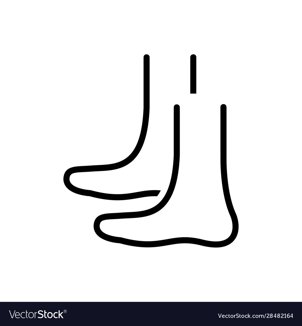 Foot Royalty Free Vector Image - VectorStock