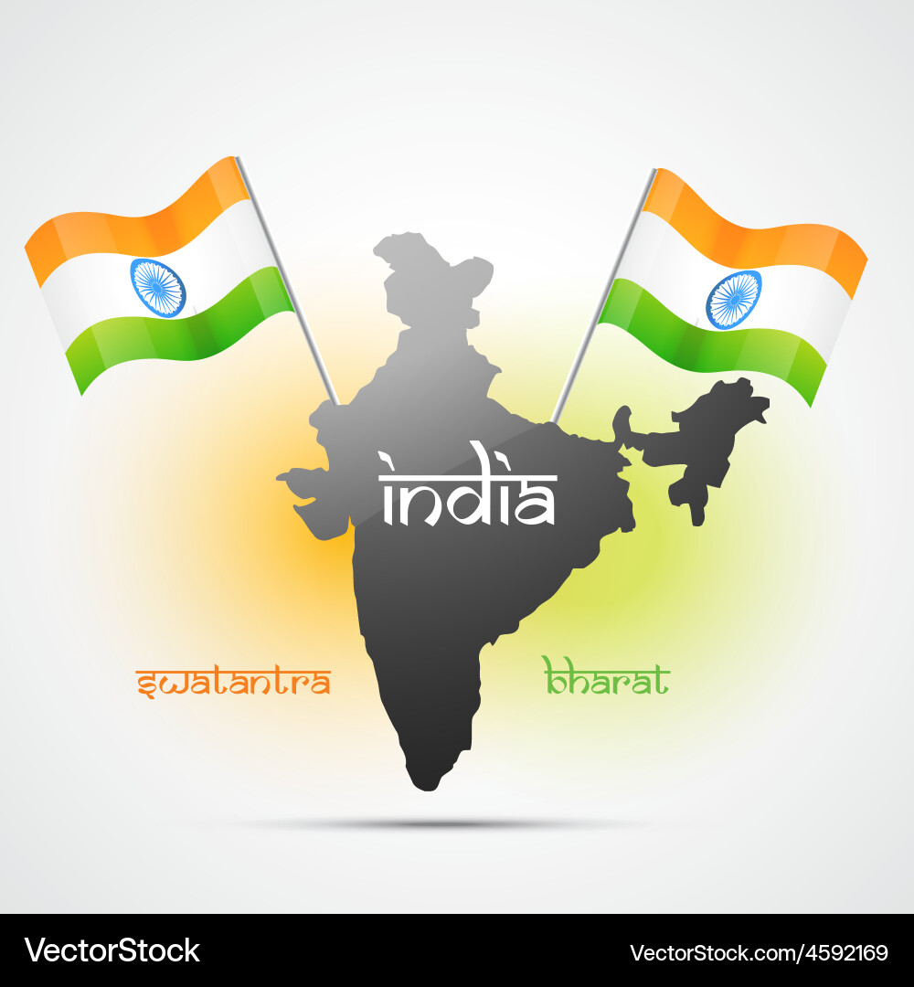 Indian flag Royalty Free Vector Image - VectorStock