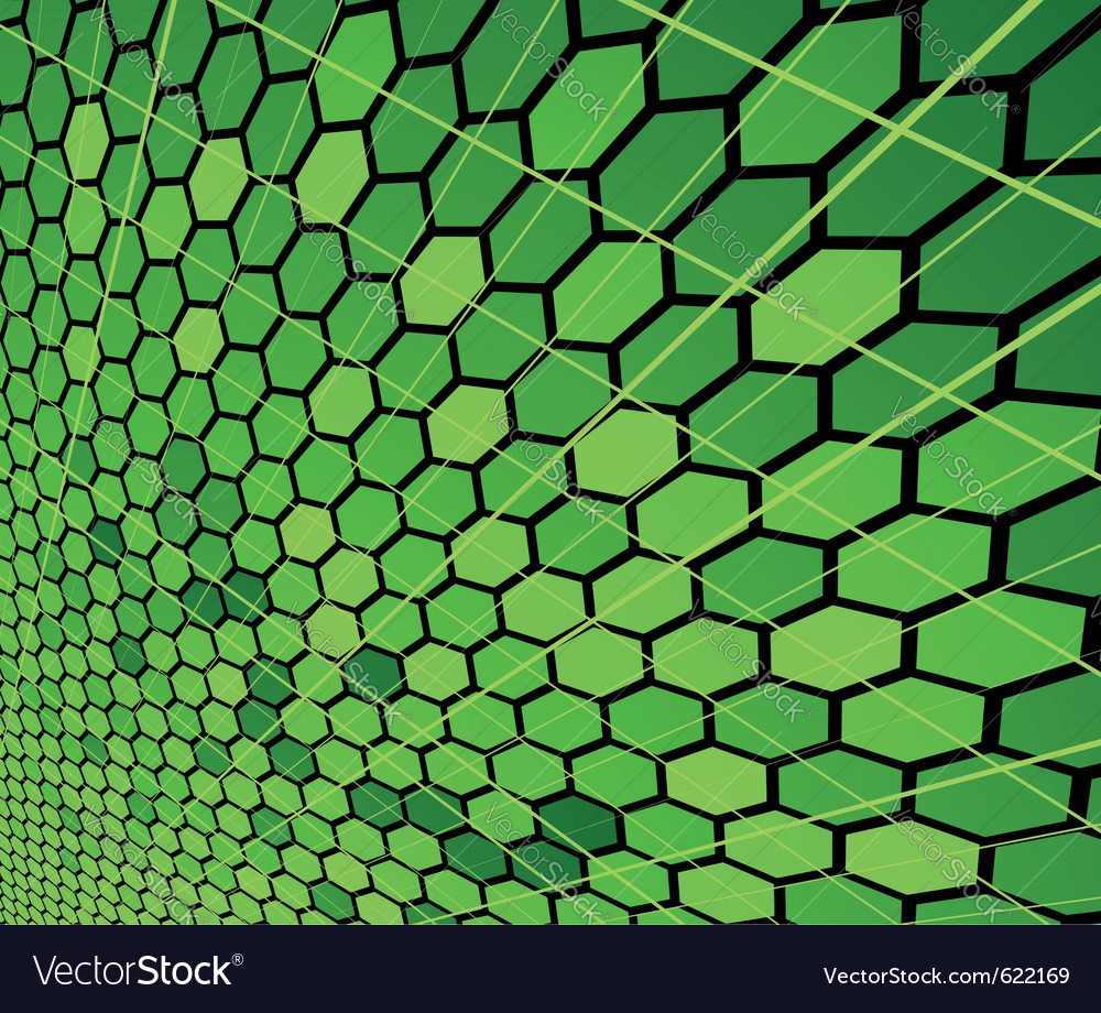 Modern cell background Royalty Free Vector Image