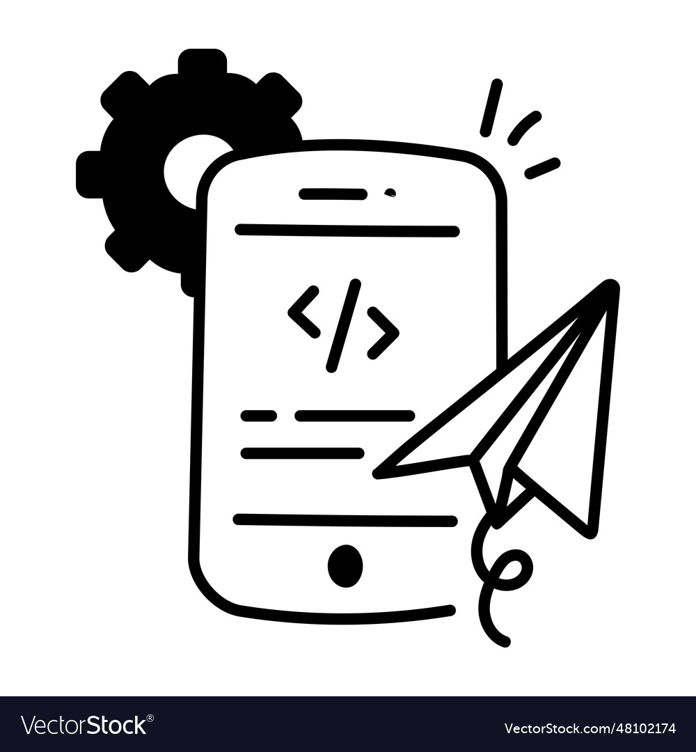 App building Royalty Free Vector Image - VectorStock