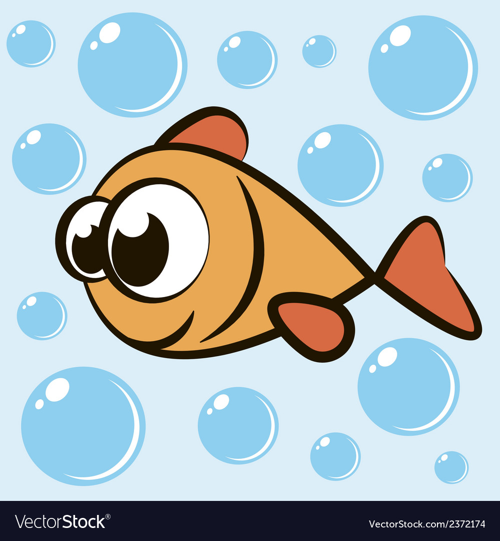 Cute fish Royalty Free Vector Image - VectorStock