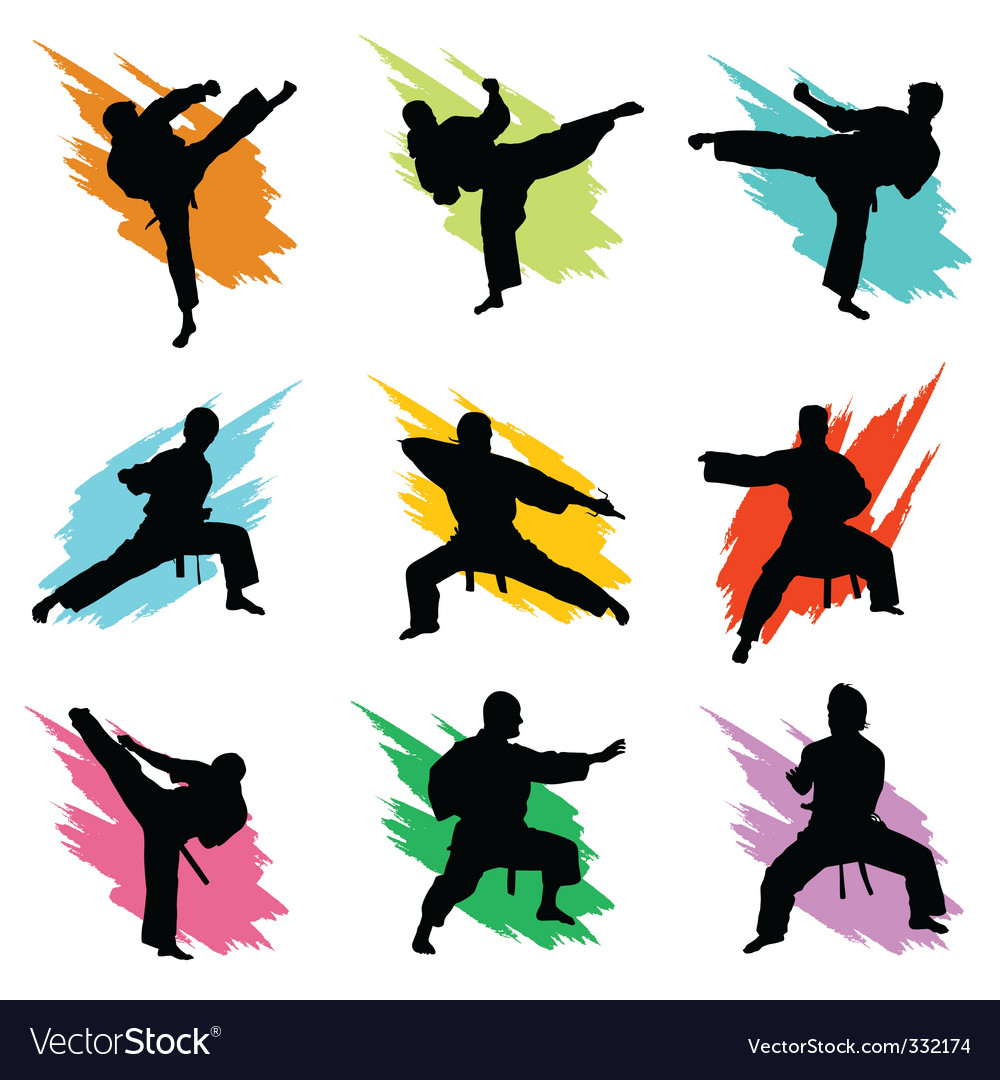 Fighting Royalty Free Vector Image - VectorStock