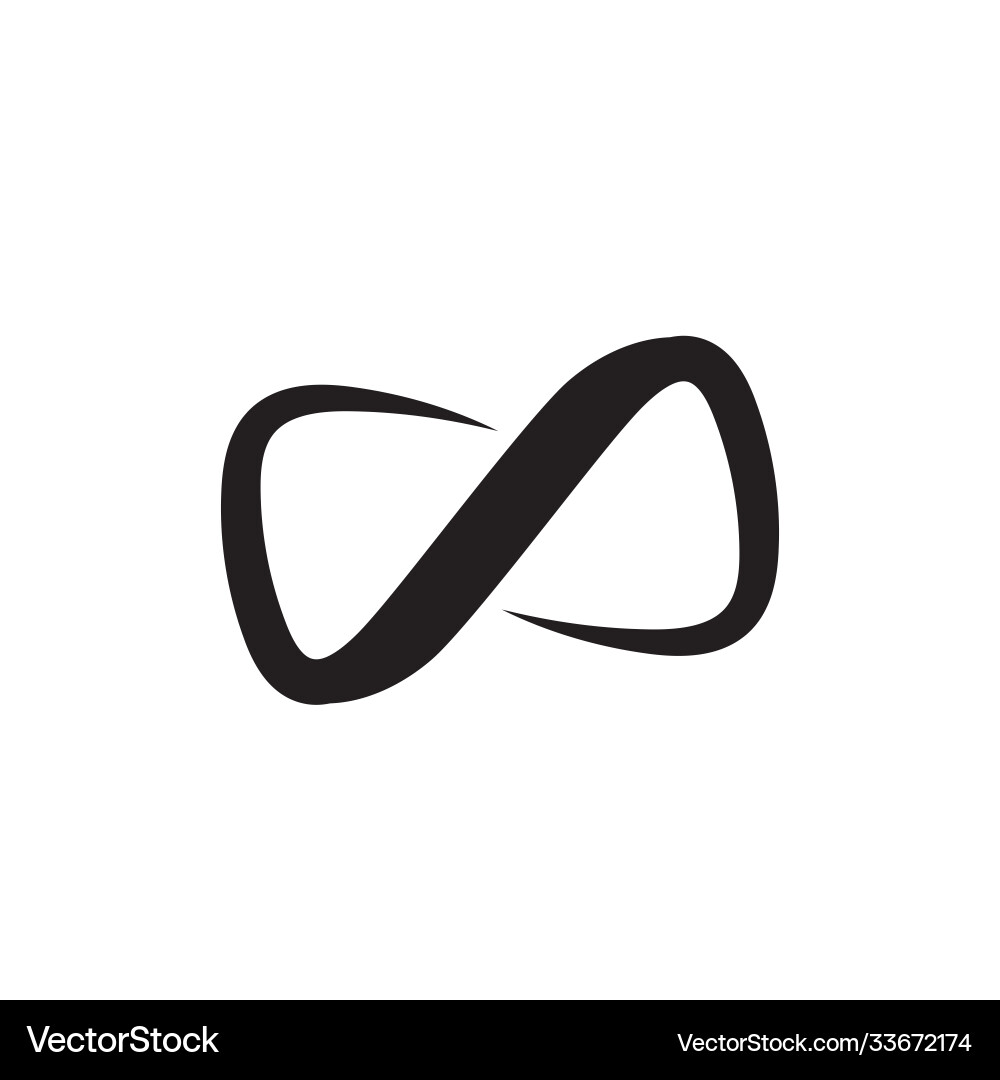 Infinity design Royalty Free Vector Image - VectorStock