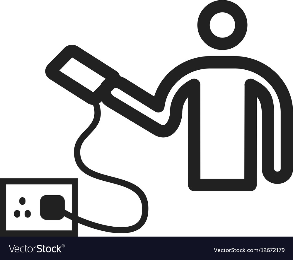 Charging Royalty Free Vector Image - VectorStock
