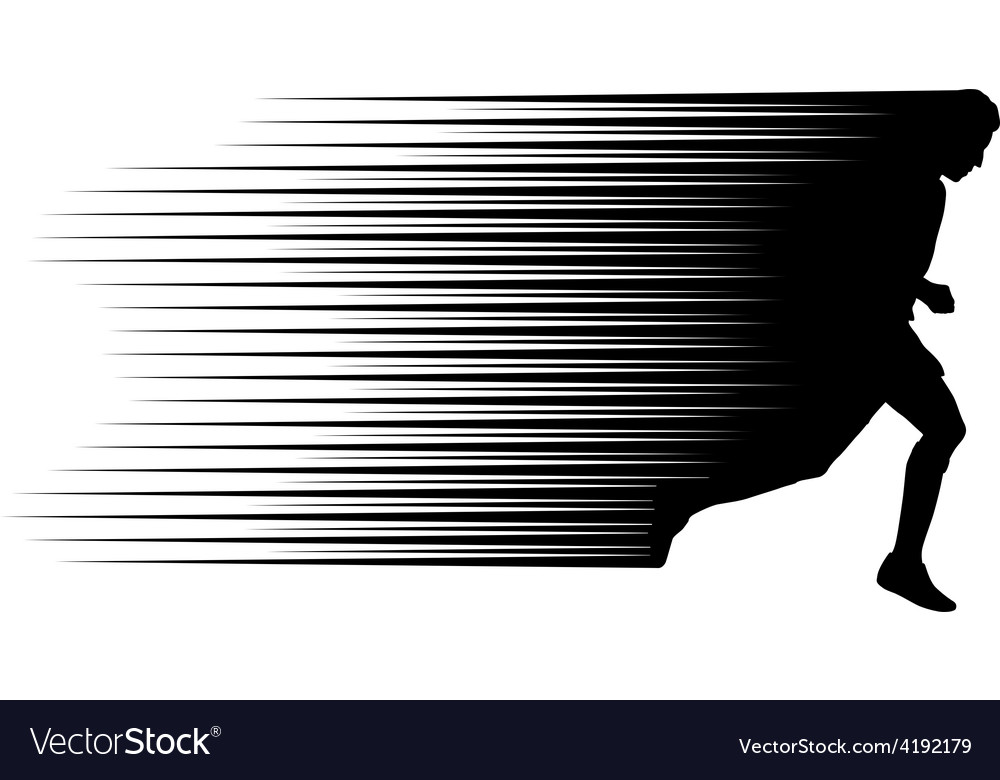 Sprinter Royalty Free Vector Image - VectorStock