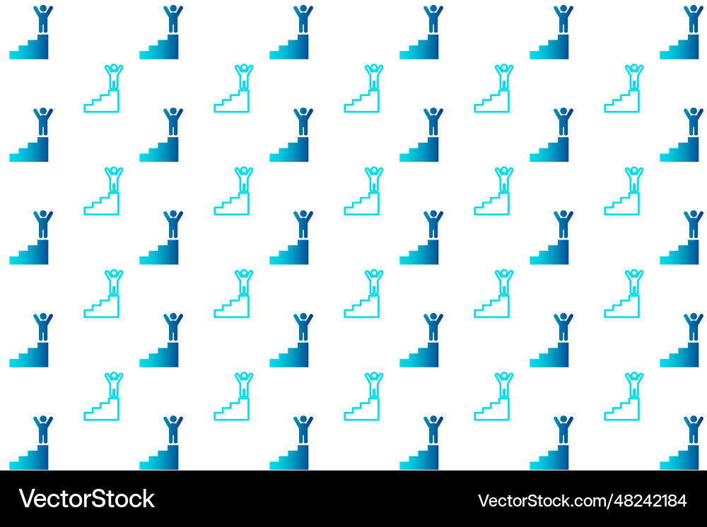 Abstract career pattern background Royalty Free Vector Image