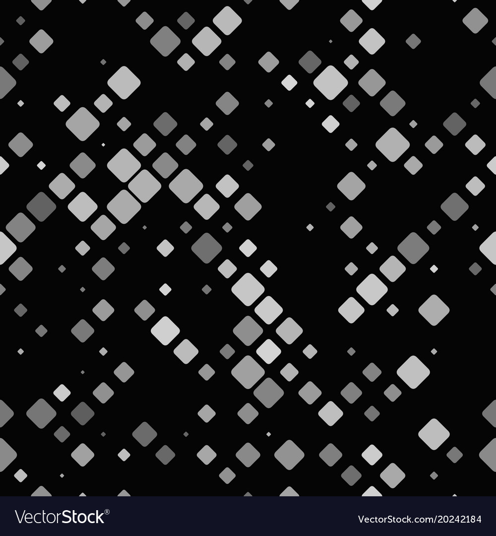 Geometric diagonal square pattern background Vector Image