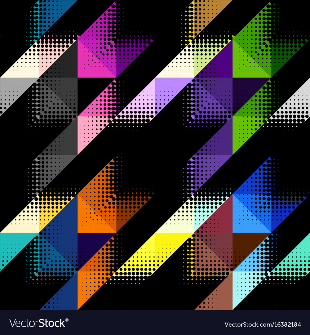 Geometrical hounds-tooth pattern Royalty Free Vector Image