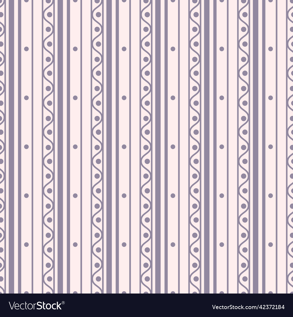 Purple abstract retro pattern seamless repeat Vector Image
