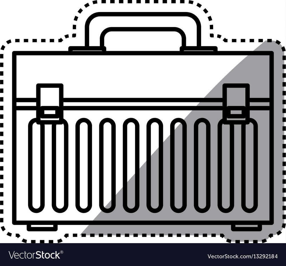 Tools kit box Royalty Free Vector Image - VectorStock