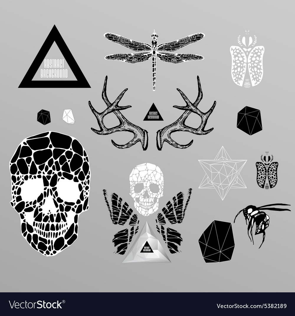 Abstract gothic Royalty Free Vector Image - VectorStock