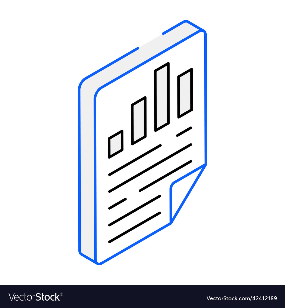 Business document Royalty Free Vector Image - VectorStock