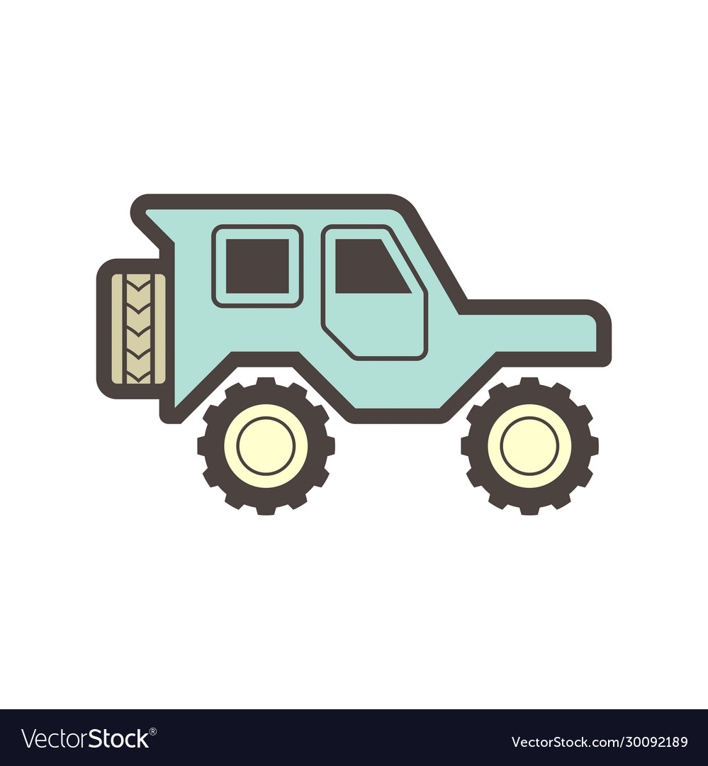 Off road icon Royalty Free Vector Image - VectorStock