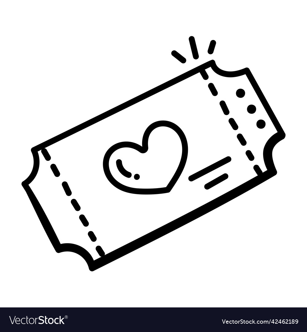 Ticket Royalty Free Vector Image - VectorStock