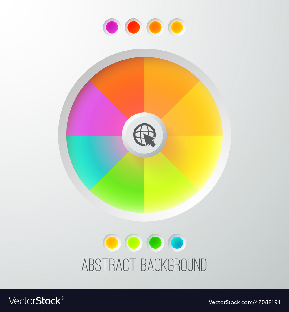 Digital abstract web template Royalty Free Vector Image