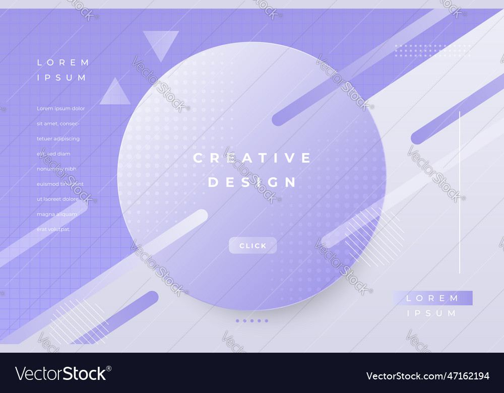 Morph background gradient color Royalty Free Vector Image