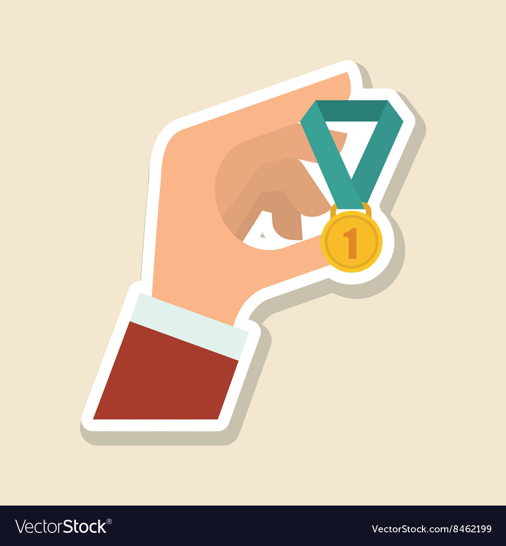 Solution design over white background Royalty Free Vector