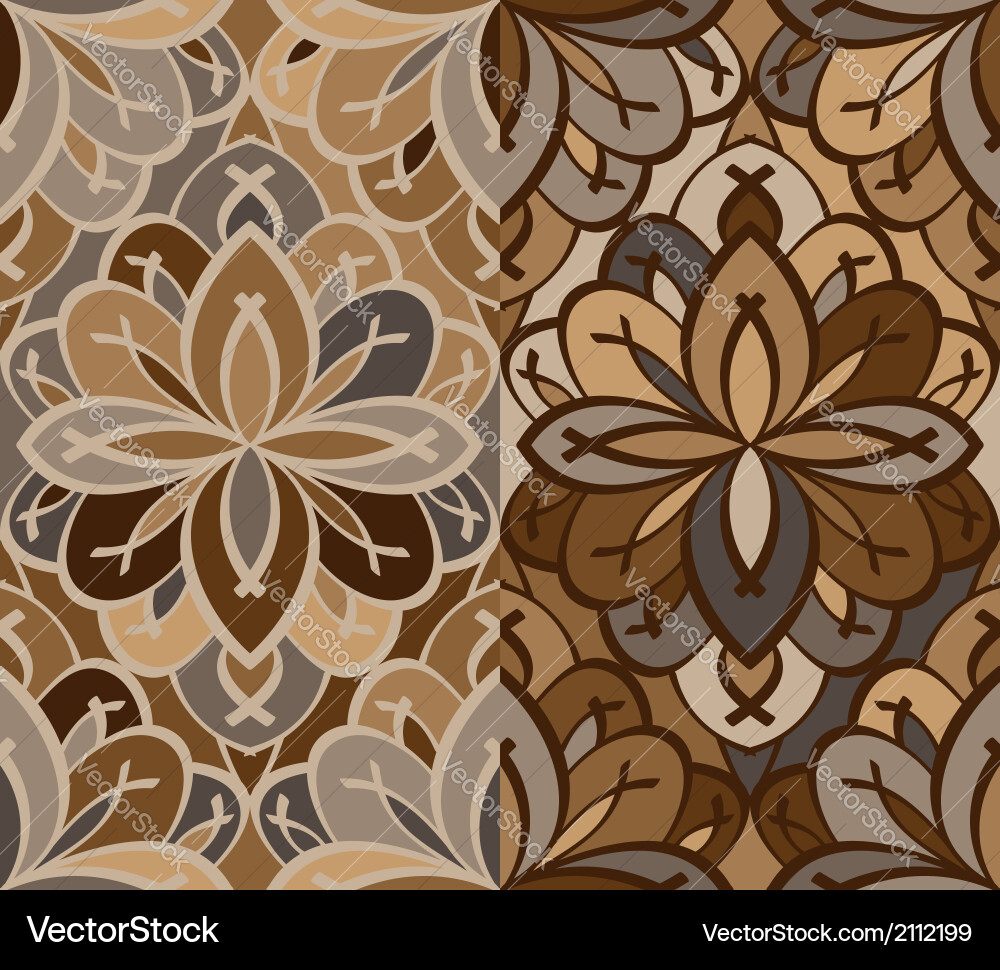 Vintage seamless pattern Royalty Free Vector Image
