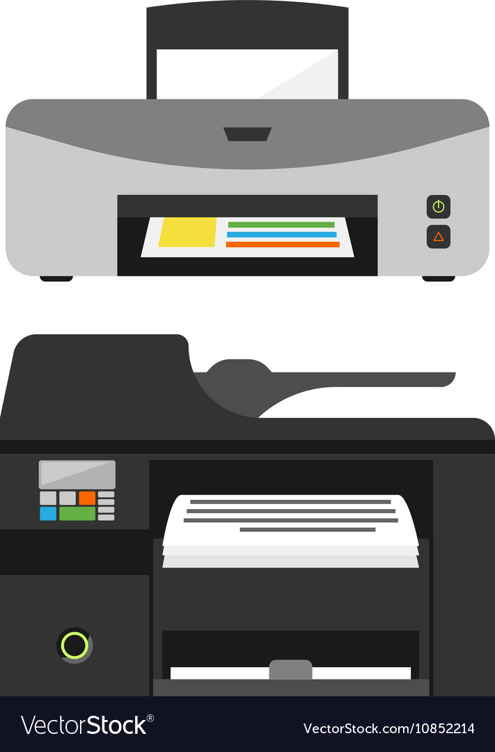 Printer Royalty Free Vector Image - VectorStock