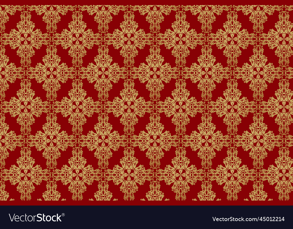 Red seamless pattern background Royalty Free Vector Image