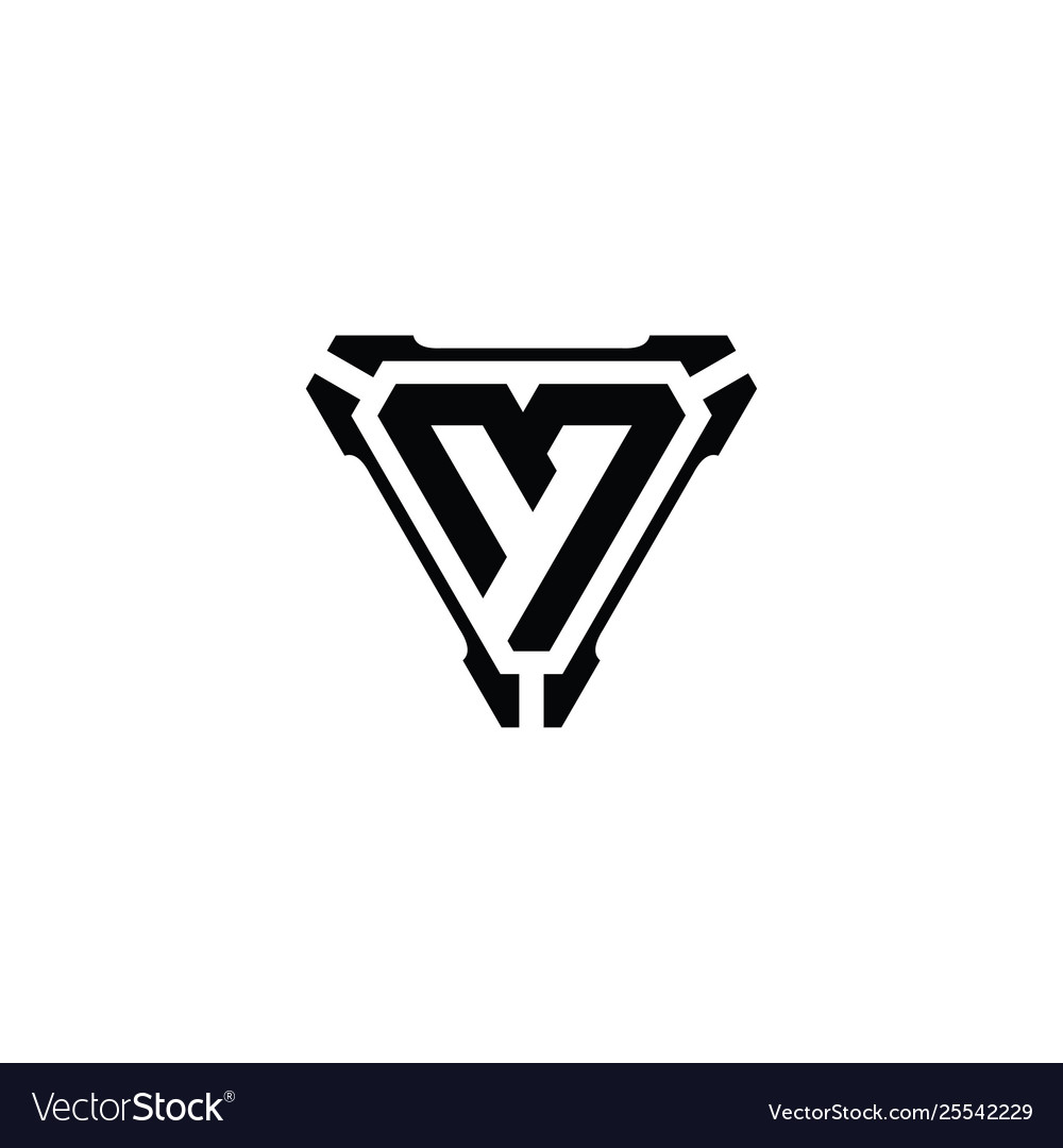 Initials logo template Royalty Free Vector Image