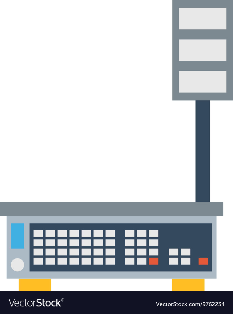 Scale isolated Royalty Free Vector Image - VectorStock