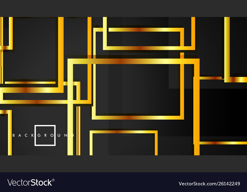Modern abstract squares backgrounds with a black Vector Image