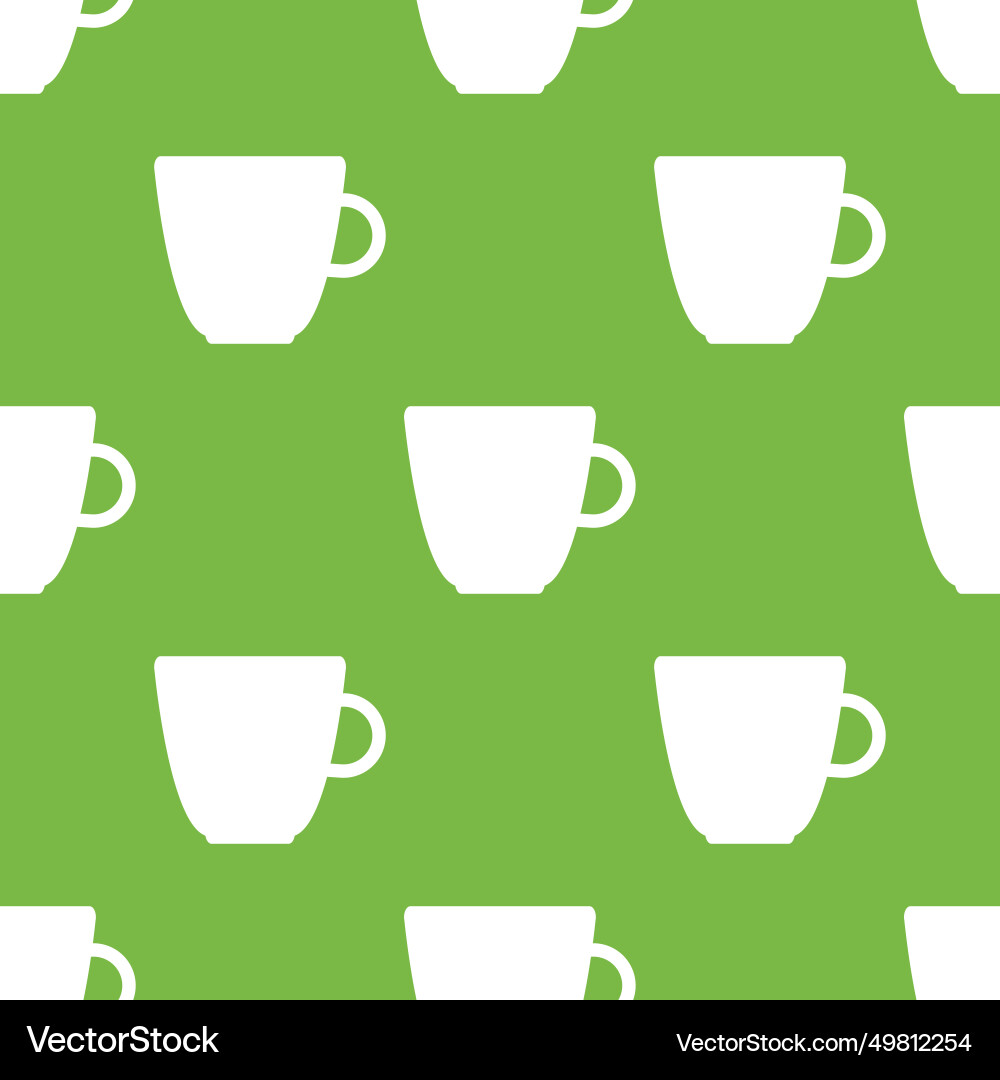 Simple tea background repetitive geometric Vector Image