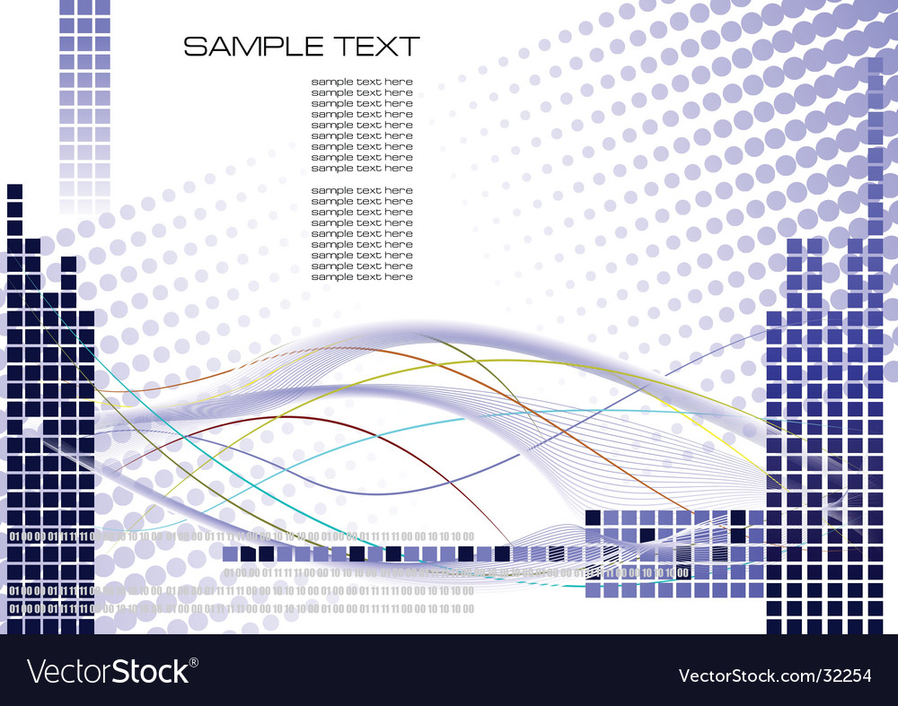 Technical background Royalty Free Vector Image