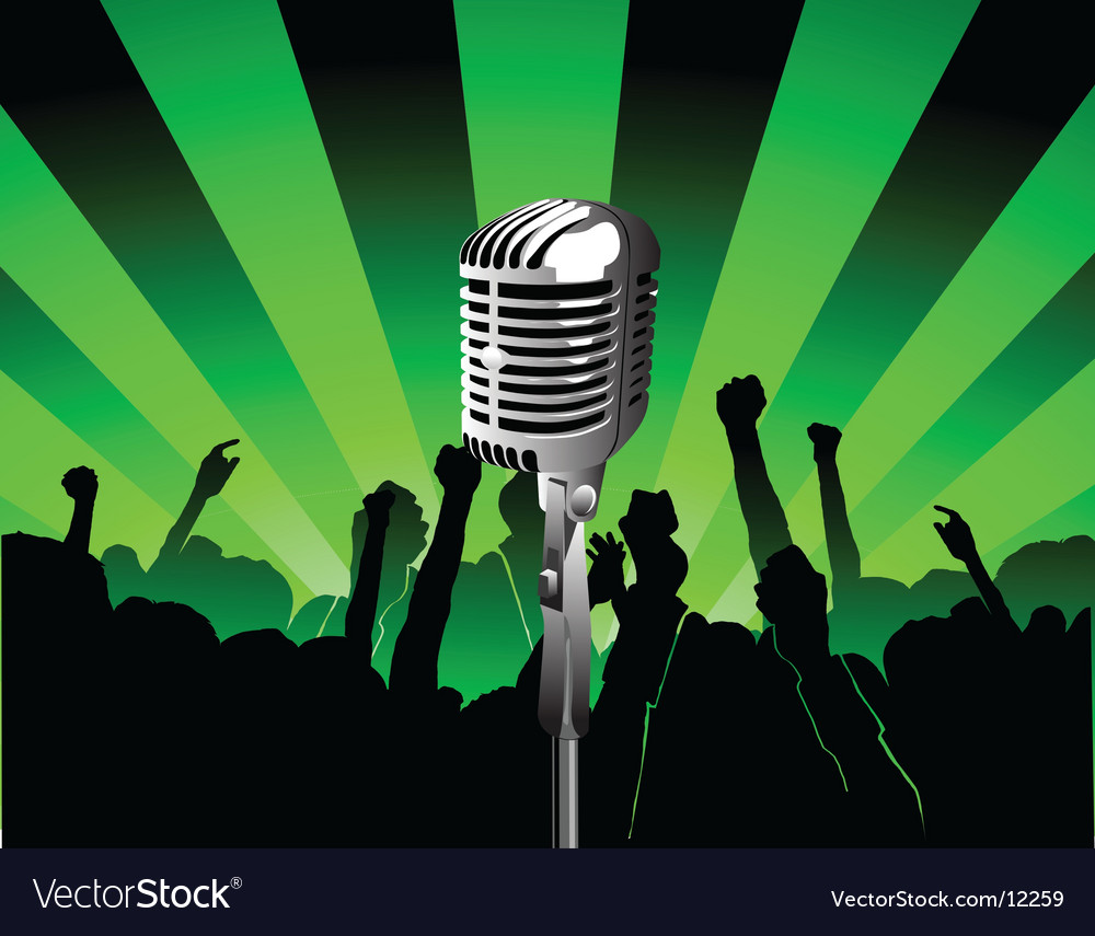Sing Royalty Free Vector Image - VectorStock