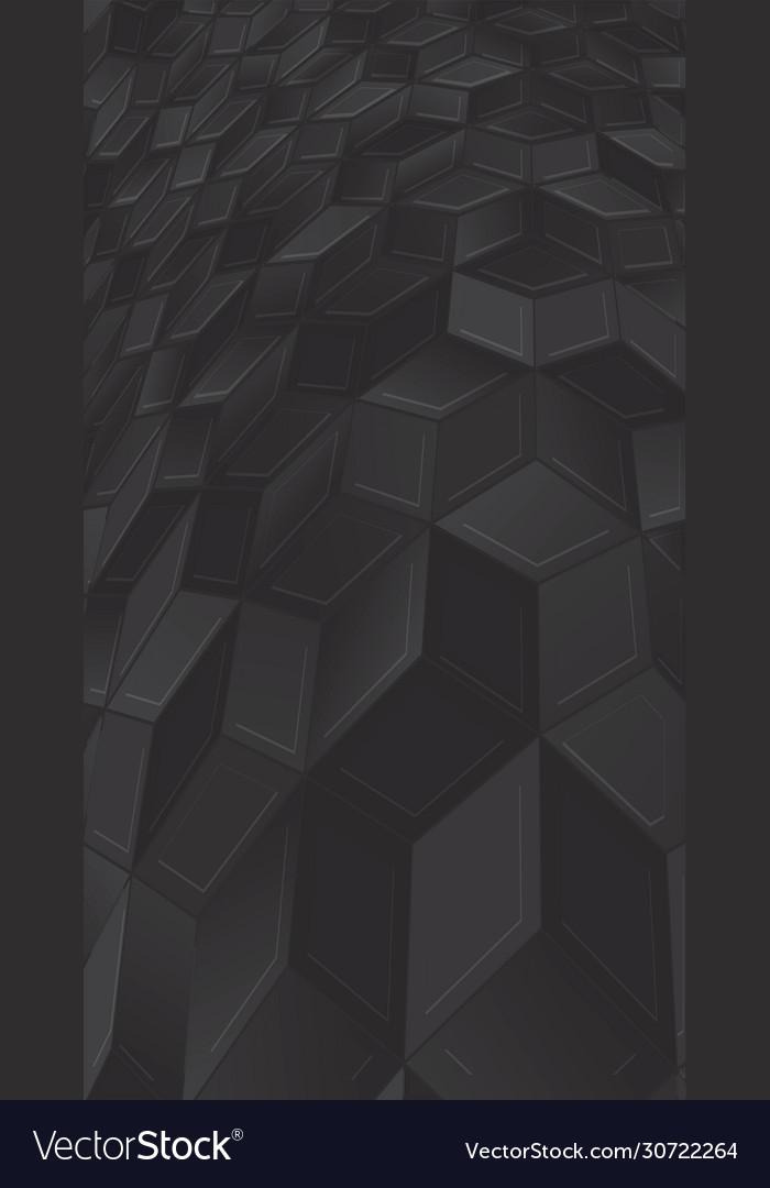 Abstract cubes background Royalty Free Vector Image