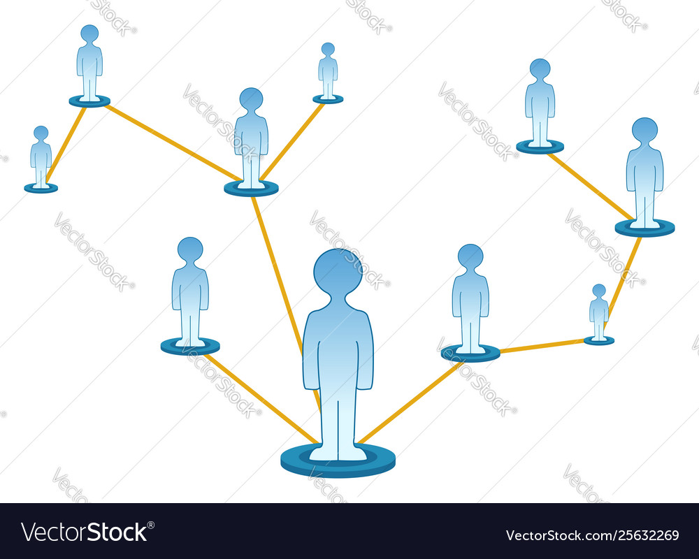 Link team Royalty Free Vector Image - VectorStock